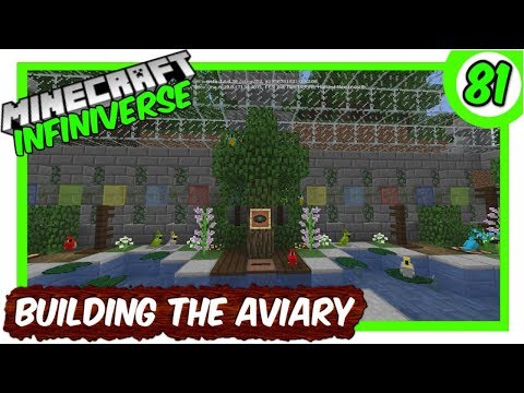 "Building The Aviary" Minecraft Map