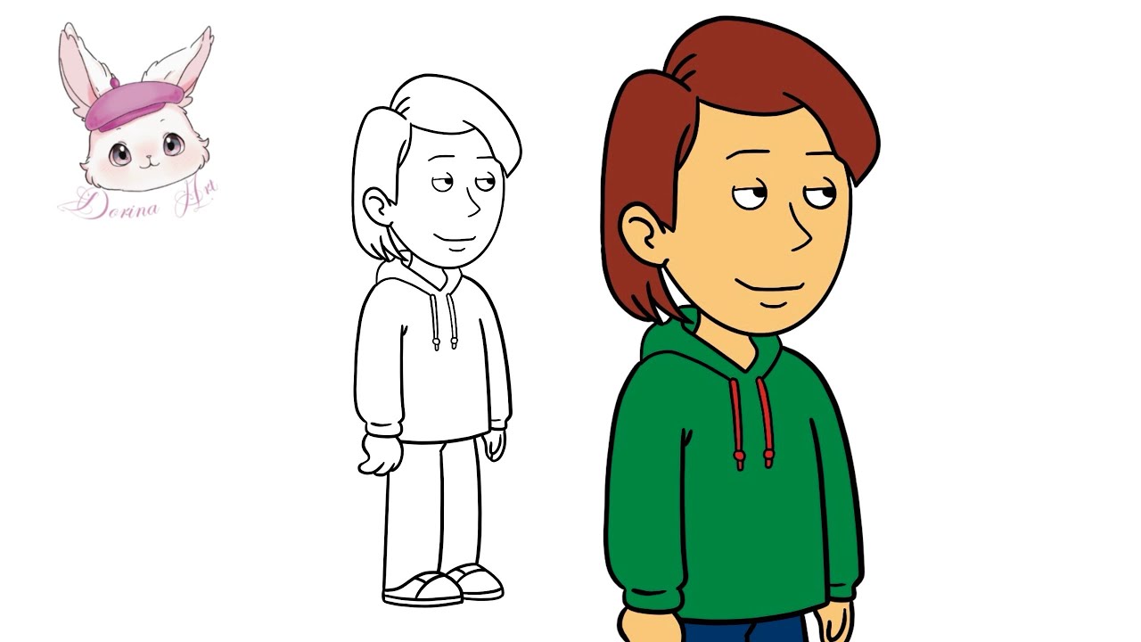 How to draw Boris Anderson from GoAnimate - Step by Step