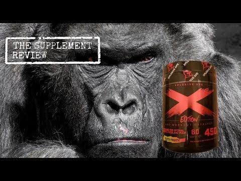 Is this the new King of the Jungle? Review of X-Edition the new preworkout from Xpolsive ape