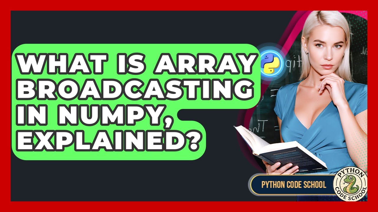 What Is Array Broadcasting In NumPy, Explained? - Python Code School
