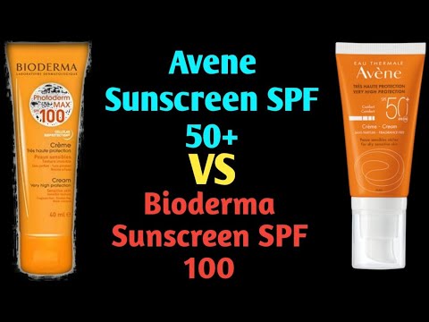 Avene | Bioderma | SPF 50 plus | SPF 100 | Sunscreen Review | Sunblock Review | Get Updated Now