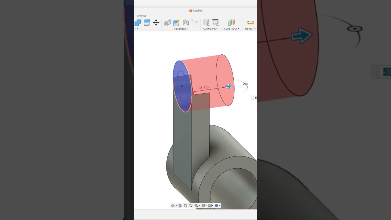 Fusion360 Part Modeling Tutorial-108. #design #3dmodeling #modelingtutorial #engineering#fusion360