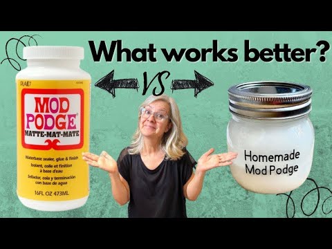 Homemade Mod Podge vs. Store-Bought: Which WINS for Decoupage?