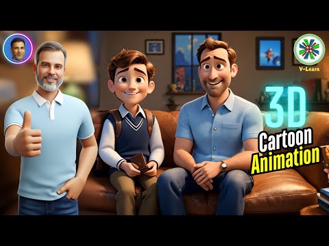 FREE 3D Cartoon Animation Videos | How to Make an Animated Cartoon Video Using Al