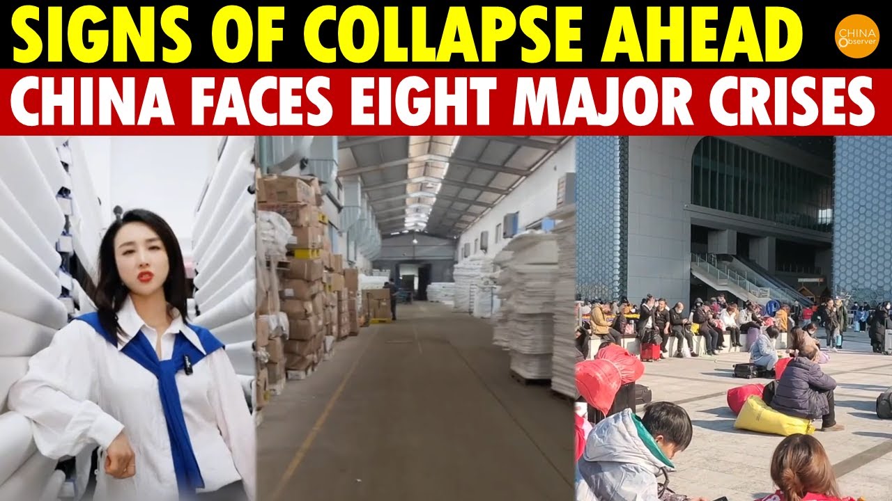Signs of Total Collapse! Tariff War Leads to china-U.S. Decoupling ...