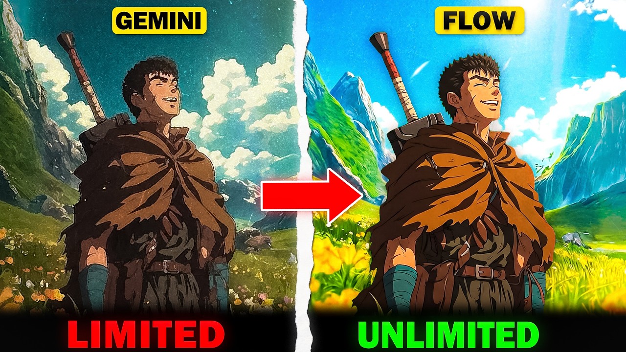 The ULTIMATE Google Flow Guide - Unlimited Free AI Images (Amazing Quality)