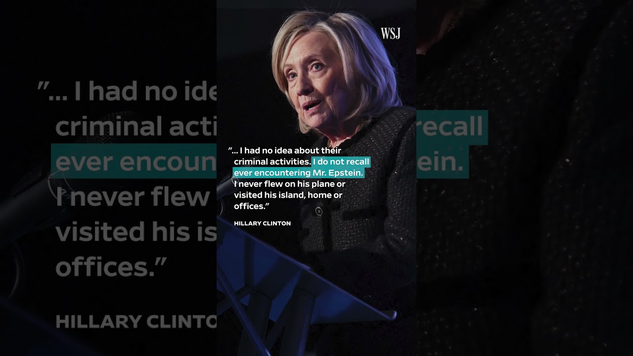 Hillary Clinton’s Deposition on Epstein Ties: What We Know