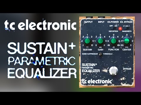 TC electronic Plugin SUSTAIN+ Parametric Equalizer Compressor