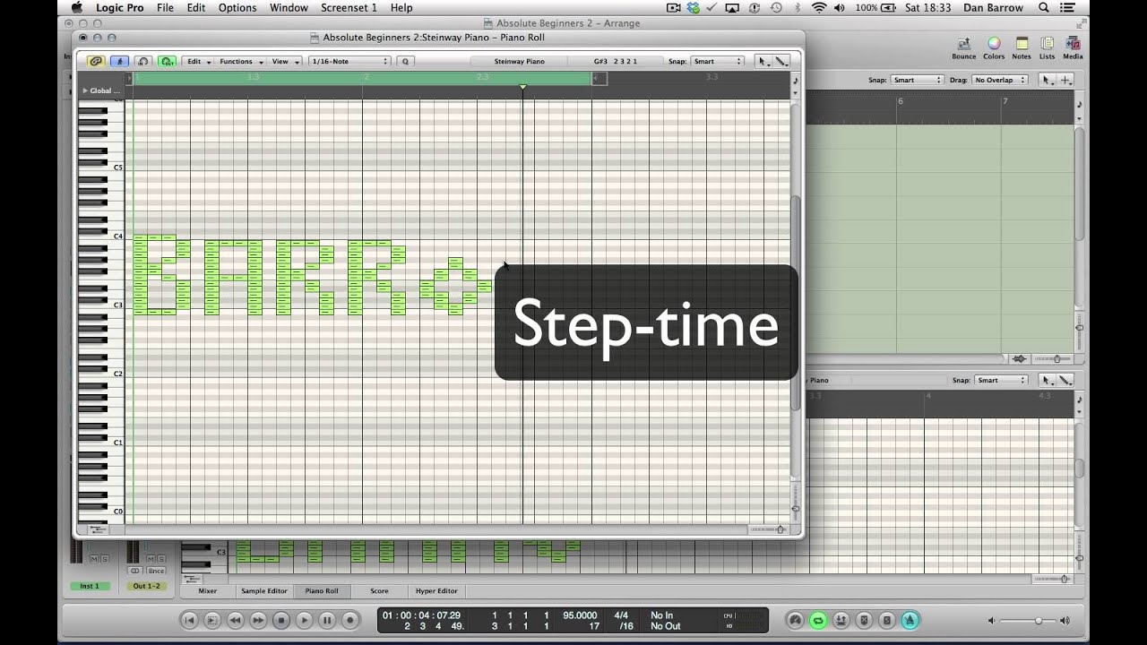 Logic 9 for Absolute Beginners