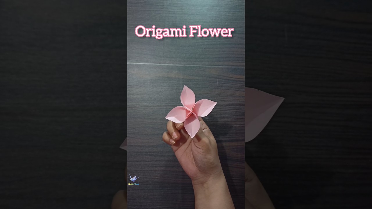 Quick Origami Flower: Paper Petals in Seconds 🌸🌼