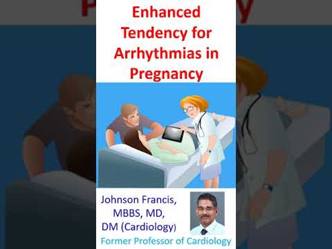Enhanced tendency for arrhythmias in pregnancy