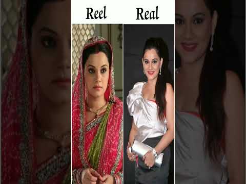 Reel❤️ v/s Real🔥 actresses of diya aur baati hum🪔🪔 #shorts #trending #serial #starplus