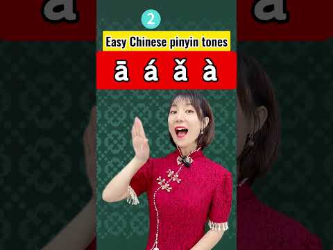 Easy Chinese pinyin tones #mandarin #chineselanguage #mandarinteacher