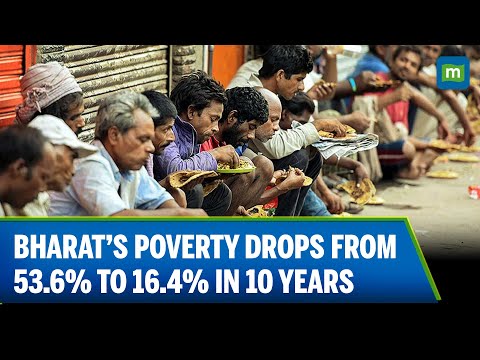 India’s Poverty Rate Plummets from 53.6% to 16.4% in Last Decade, Says Expert Gourav Vallabh