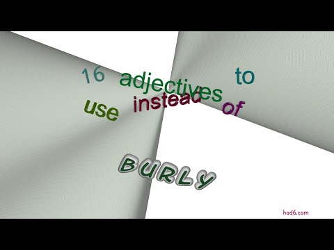 burly - 18 adjectives similar to burly (sentence examples)