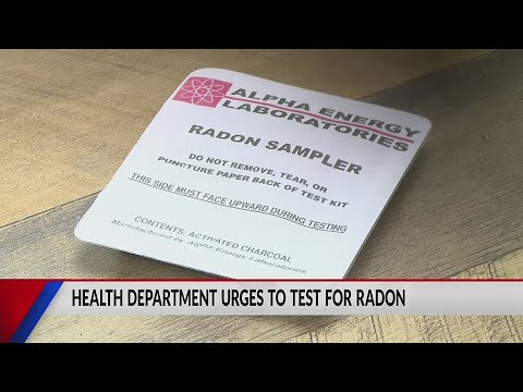 Health Department urges to test for radon