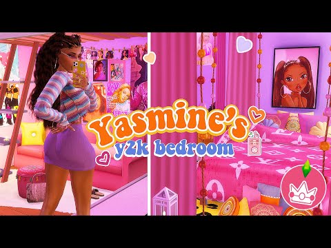 The sims 4 Bratz Y2K! Bedroom II Yasmin π