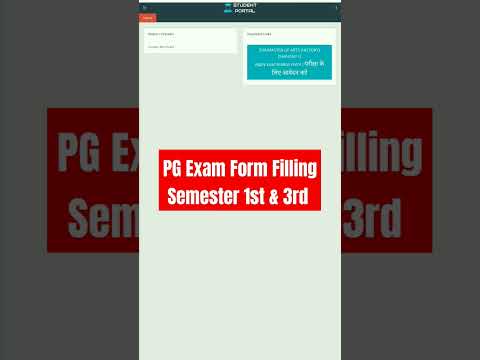 VKSU PG Exam Form Filling||Registration Number Problem||M.A,M.Sc,M.Com