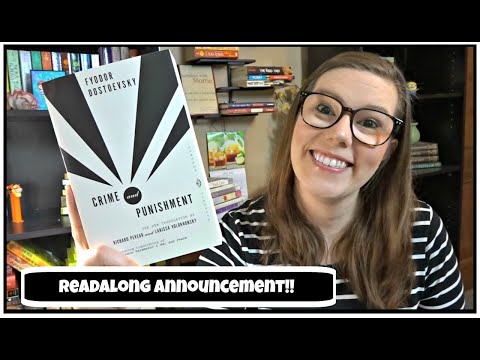 Readalong Announcement!! || Fyodor Dostoevsky's Crime and Punishment || Spenelli Speaks