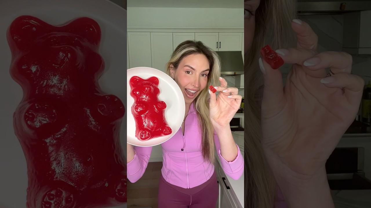 I Left a Gummy Bear in Water for 24 Hours… Here’s What Happened! 😳🍬
