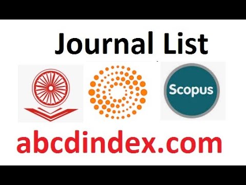 Scopus Indexed Journal List | UGC Care Journal List | Web of Science Journal List