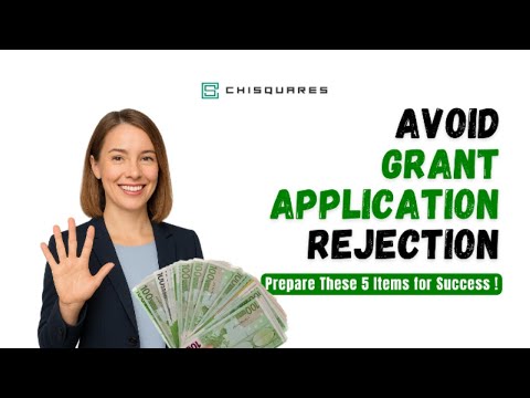 5 Items to prepare for grant application
