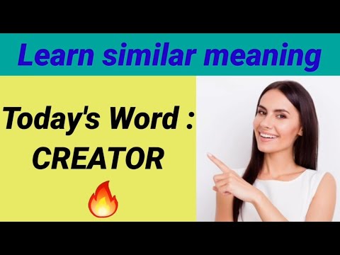 Creator Synonyms | Creator Meaning | English grammar| Meaning in English & Hindi | EnglishEducator93