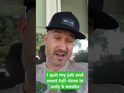 Start a landscaping business with $100 and go full-time in only 6 weeks!