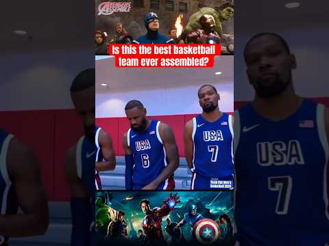 Is Team USA 2024 the best basketball team ever assembled?😱#basketball #nbanews #nba #olympics