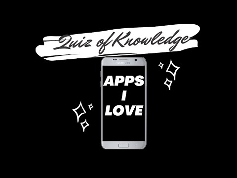 Apps I Love (Quiz of Knowledge-Free Trivia App)