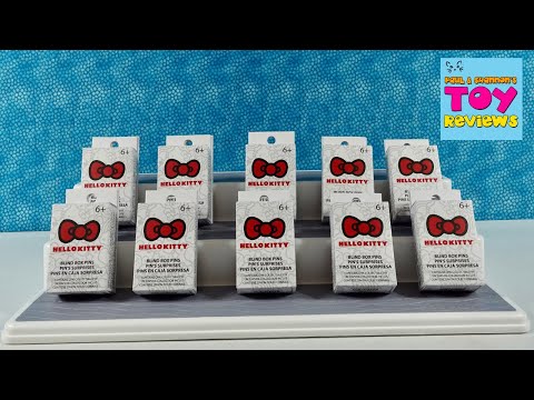 Hello Kitty Loungefly Mermaid Glitter Blind Box Trading Pin Unboxing