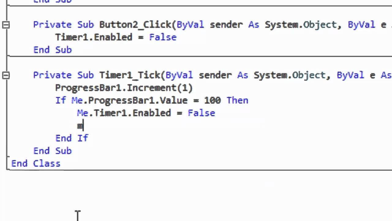 Visual Basic Timers - Example 3