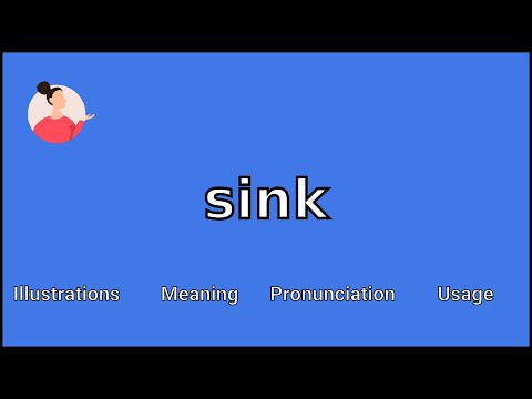 SINK - Meaning and Pronunciation
