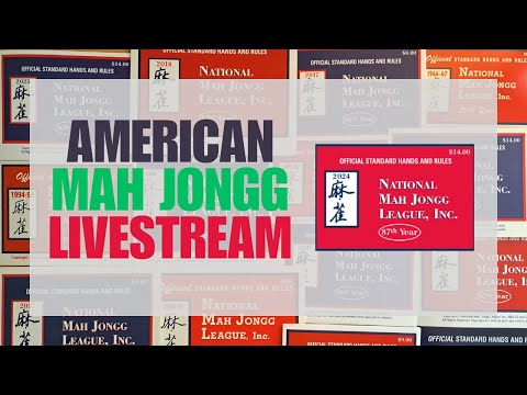 12/27/2024 - NMJL Livestream Replay - Mahjong Time - 2024 National Mah Jongg League Card