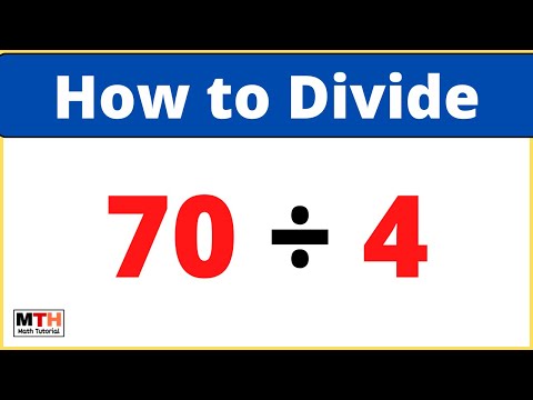 70 divided by 4 (70÷4) | Value of 70/4 | Long Division