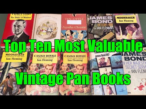 The Top Ten - Most Valuable - Vintage Pan - Paperback Books - Do You Own Any Of These?