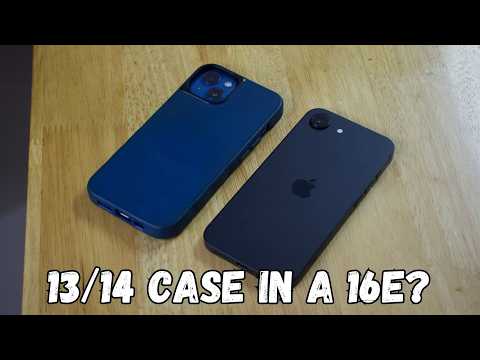 Can iPhone 13/14 case fit on an iPhone 16e?