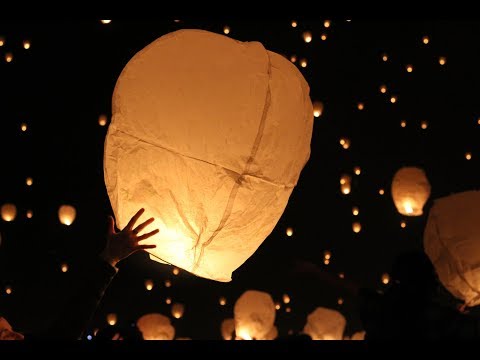 How To Release A Sky Lantern