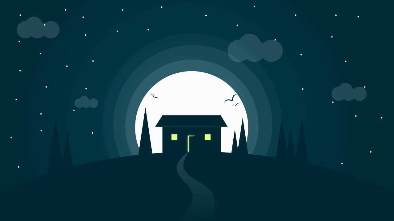 Inkscape Tutorial - Night BG 6 | MadFireOn |