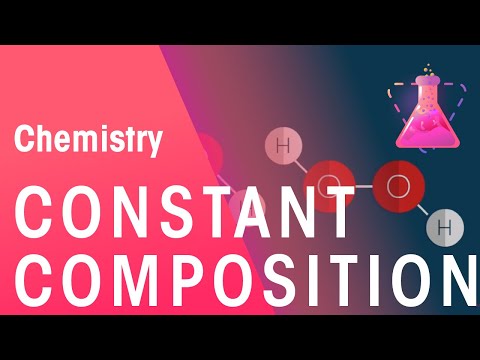 Laws in Chemistry; Learn more about the law of Definite Composition ...