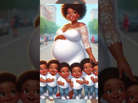 How to create trending 3d image of a pregnant woman and her children free using ai 2024