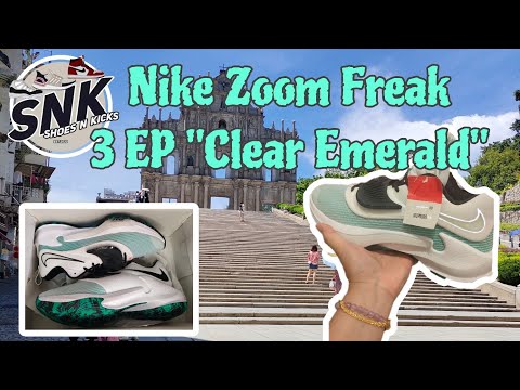 Nike Zoom Freak 3 EP "Clear Emerald" Code: DA0695 101