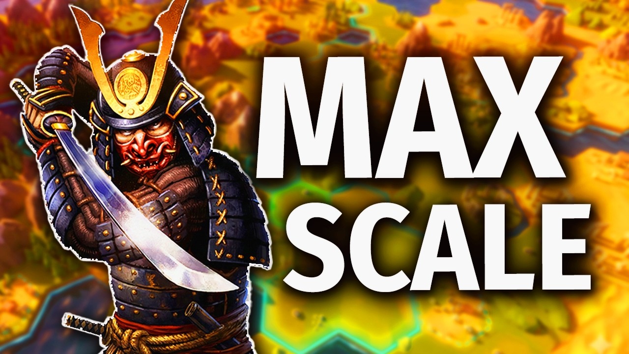 HEXARCHY - Japan on the LARGEST Map & MAX DIFFICULTY!