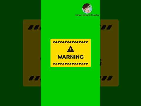warning icon-waening logo-warning png-warning -Green Screen Master