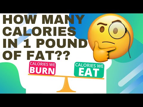 How many calories should you burn to lose 1 pound of Fat?