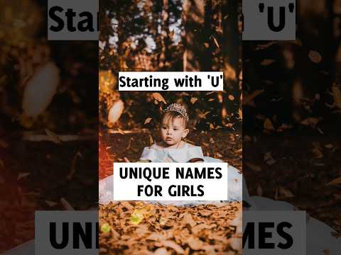 Unique girls names | Starting with U | Muslim name with meaning | #shorts #2023