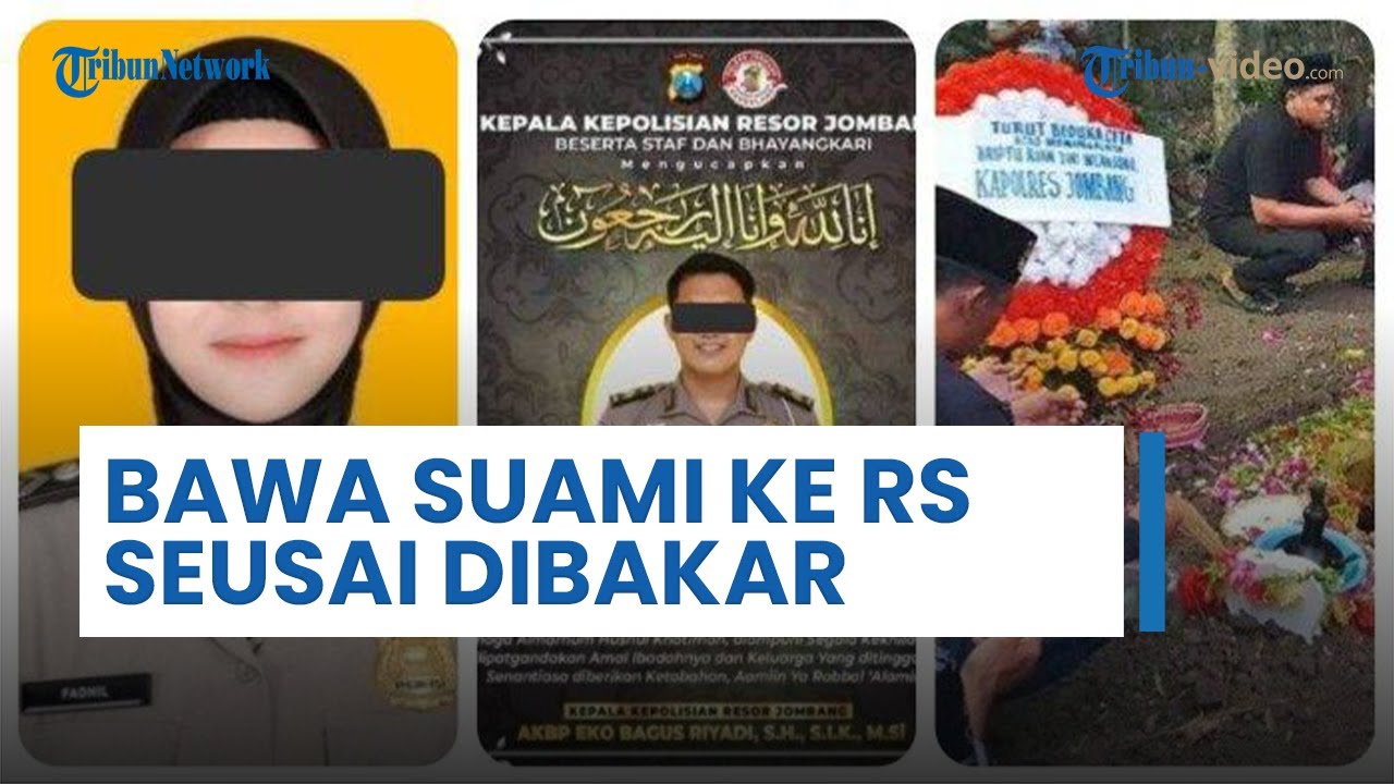 Seusai Bakar Briptu RDW Hidup-hidup, Polwan Briptu FN Bawa Sang Suami ...
