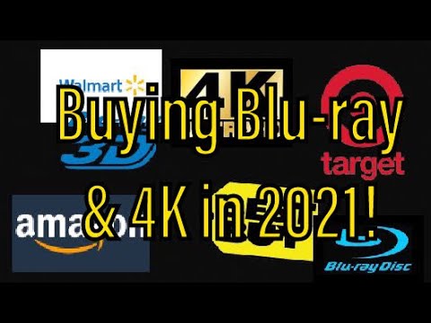 Buying Blu-ray & 4K UHD Movies in 2021!