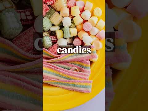 Sweets English vocabulary in 30 seconds #sweets #vocabulary #english #shorts