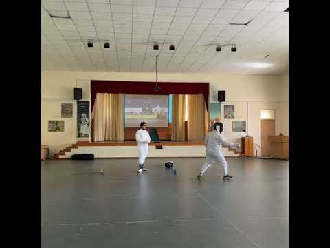 Epee Fencing - The "limp"!